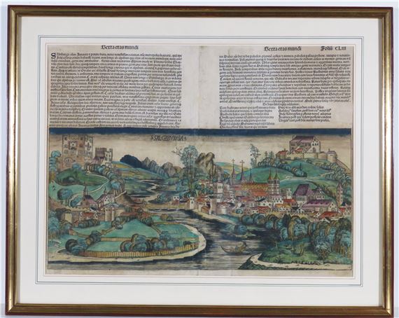 Wolgemut Michael | Ansicht der Stadt Salzburg (1493) | MutualArt
