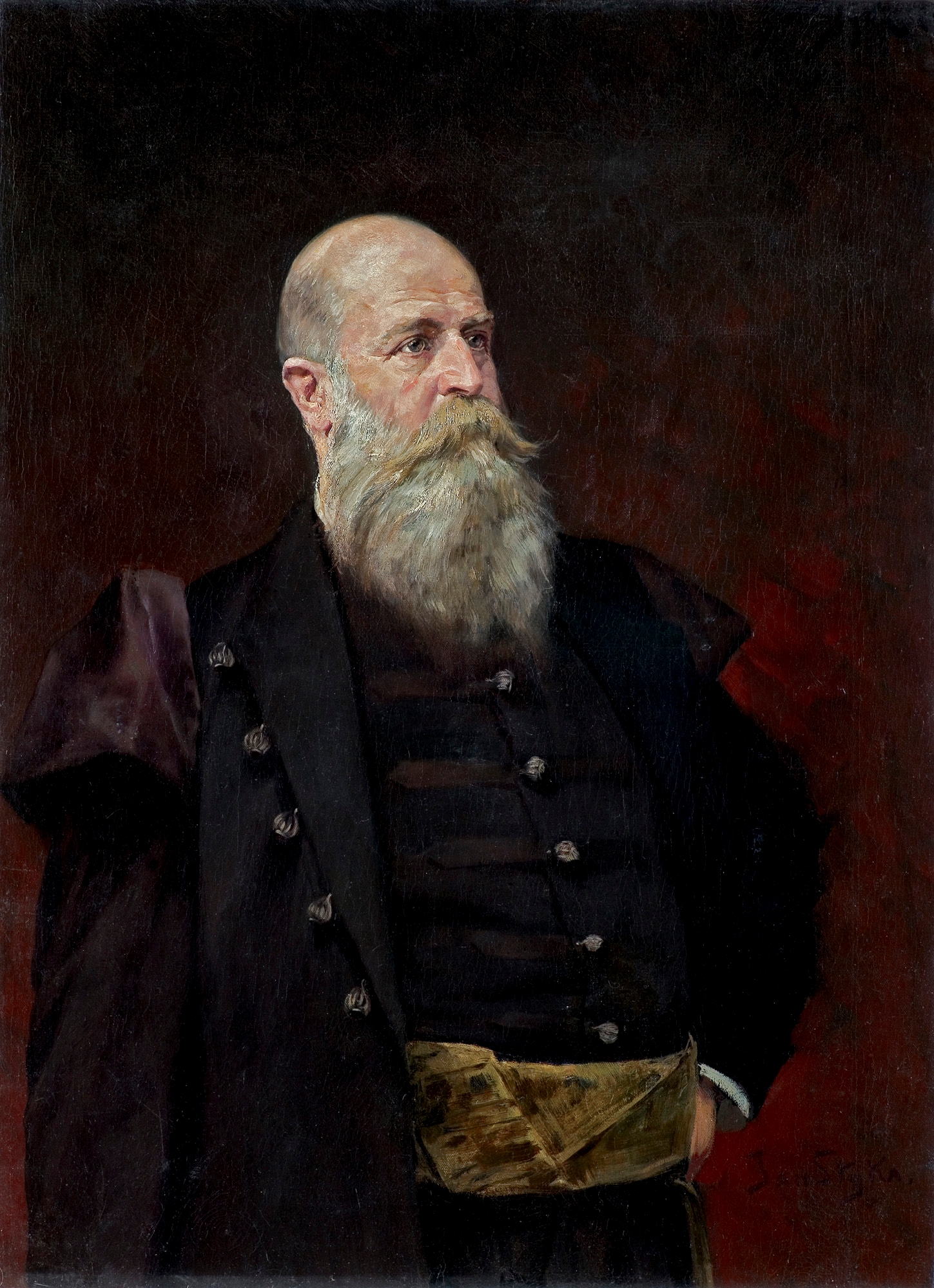 Jan Styka | PORTRET HRABIEGO POTOCKIEGO (1881) | MutualArt