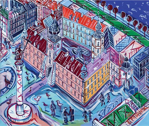 Edward Dwurnik | PLAC ZAMKOWY (2016) | MutualArt