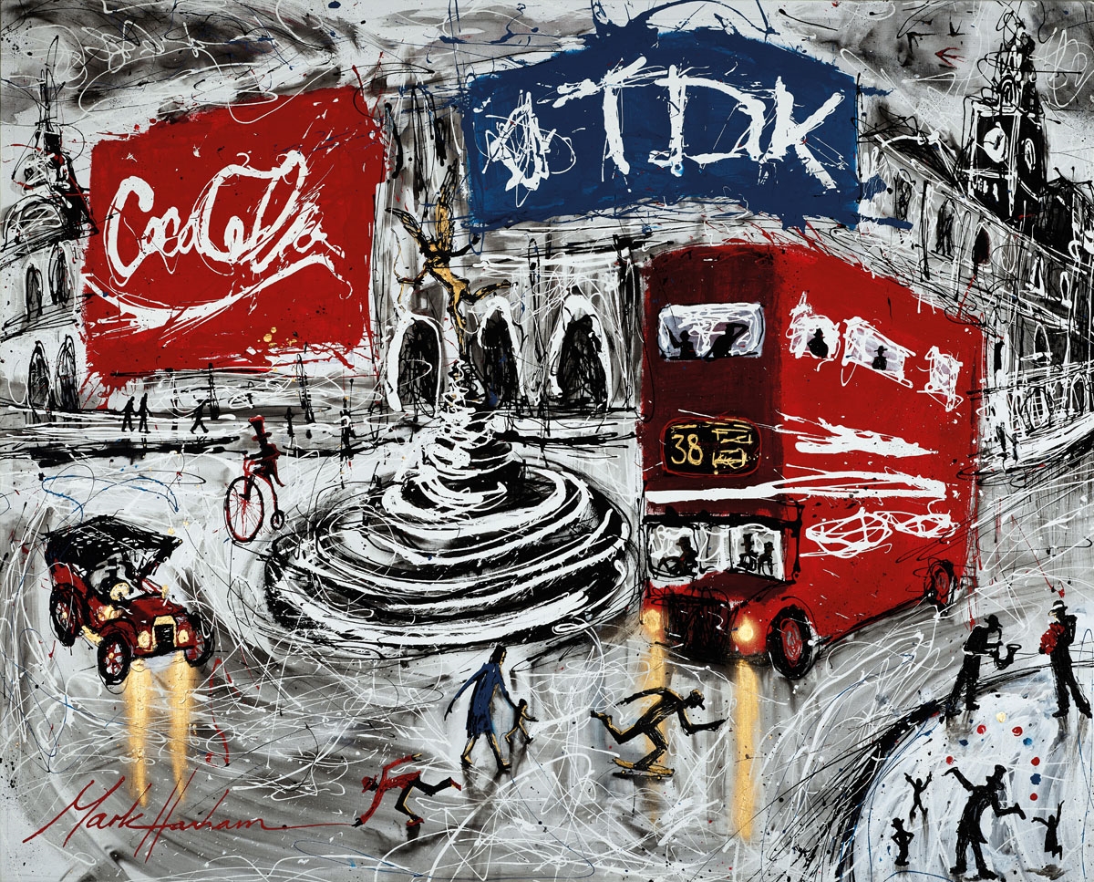 Mark Hanham | Piccadilly Circus | MutualArt