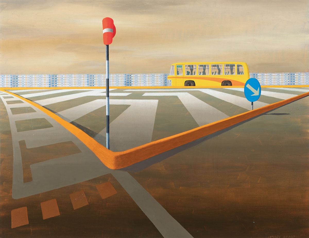 Jeffrey Smart Reflected Arrows Clipart