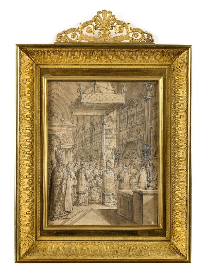 Georges Rouget | Coronation of Emperor Napoleon I at Notre Dame ...