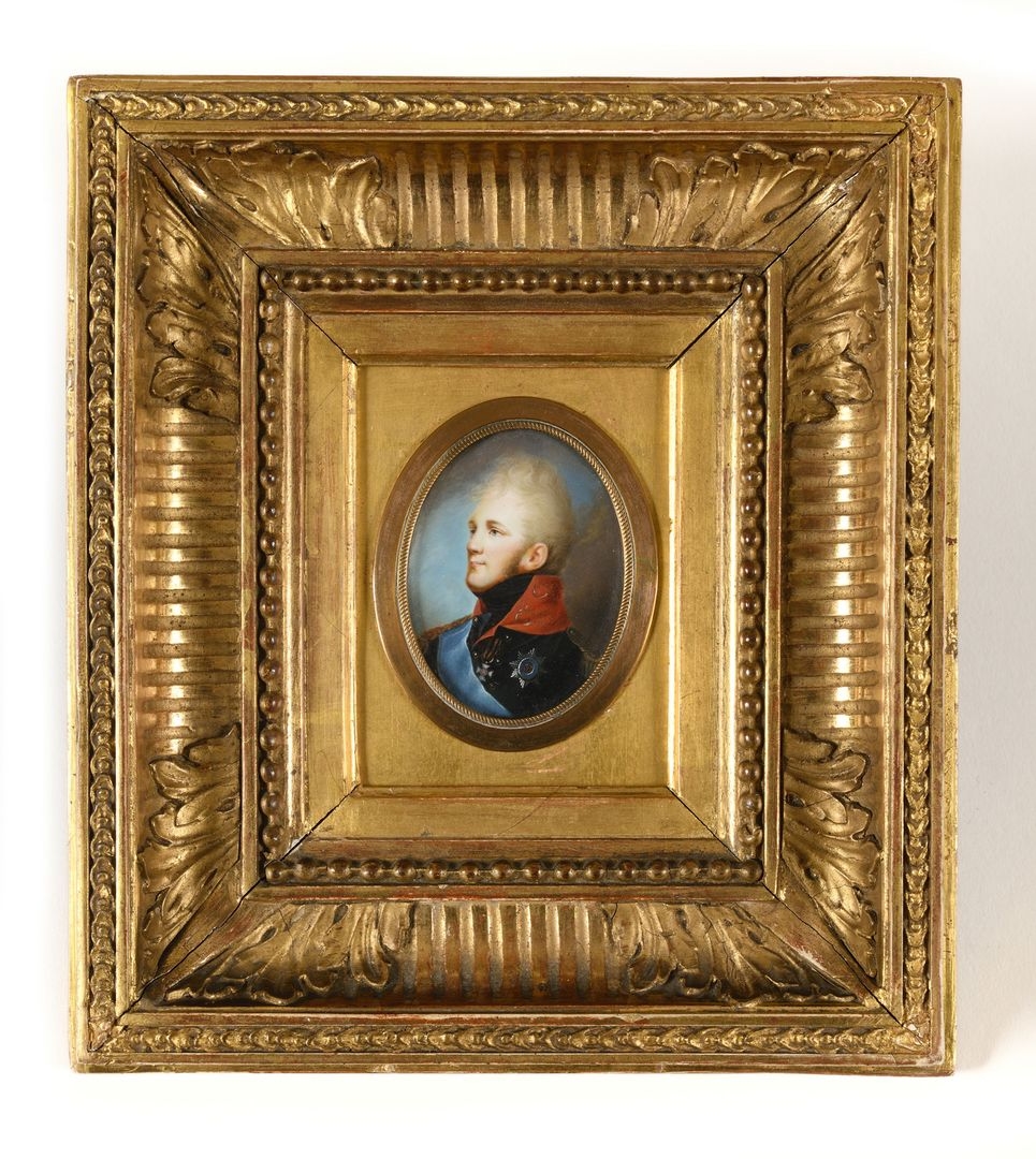 Russian School, 19th Century | Tsar Alexander I in bust in uniform in ...