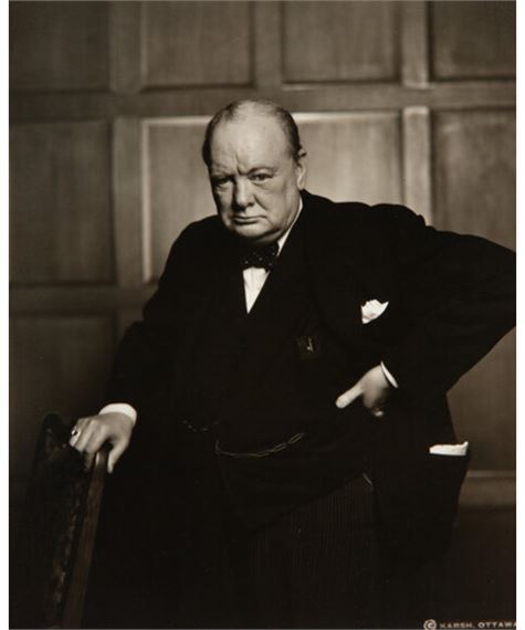 Yousuf Karsh | Winston Churchill (1941) | MutualArt
