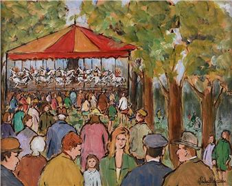 MacCabe Gladys | At the market (1941) | MutualArt