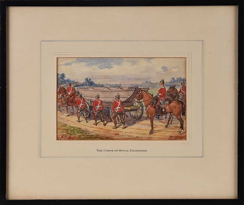 Richard Simkin | THE CORPS OF ROYAL ENGINEERS | MutualArt