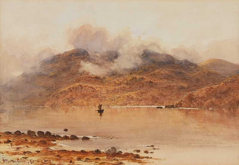Herbert Moxon Cook | LOCH LONG | MutualArt