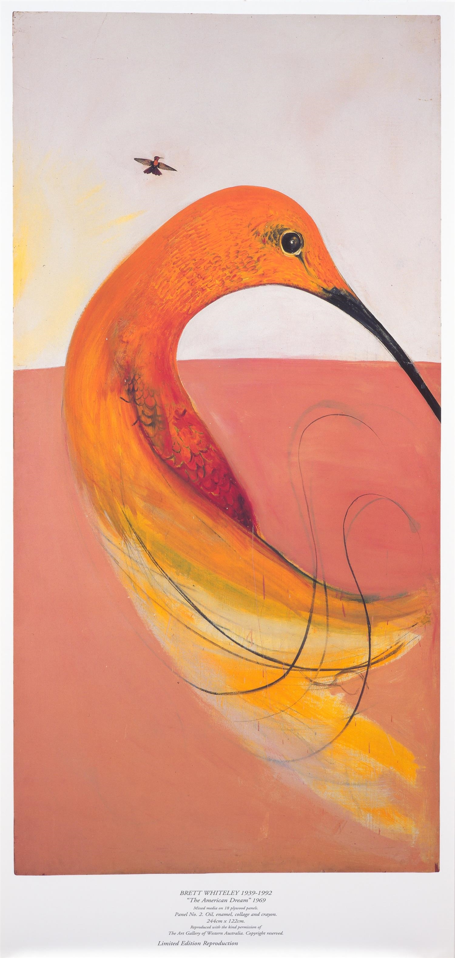 Brett Whiteley | The American Dream (1969) | MutualArt