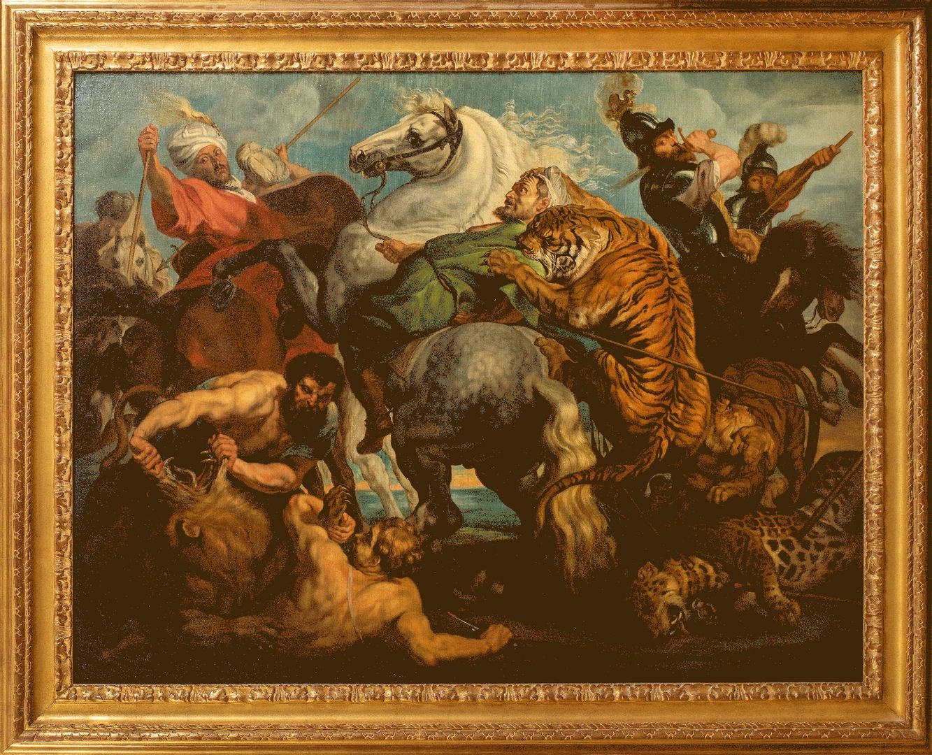 Peter Paul Rubens | Tiger hunting | MutualArt