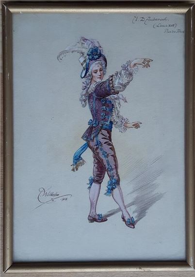 William John Charles Pitcher | Costume drawing (1912) | MutualArt