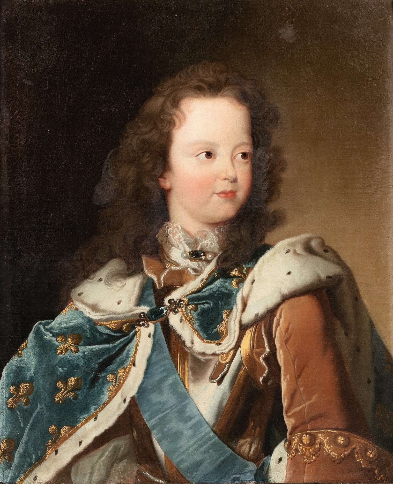 Hyacinthe Rigaud | Portrait of Louis XV as a child | MutualArt
