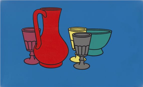 Patrick Caulfield | Coloured Still-Life (1967) | MutualArt
