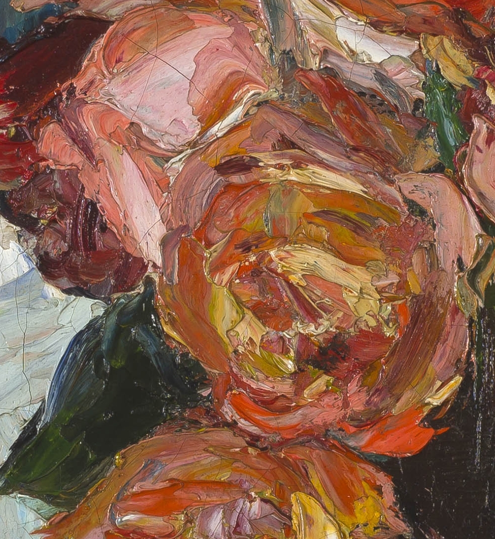 Irma Stern | Roses in a Chinese Jar (1948) | MutualArt