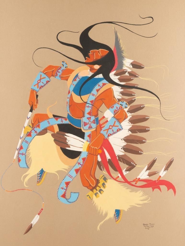 George Flett | Spokane Tribe; Providing Protection | MutualArt