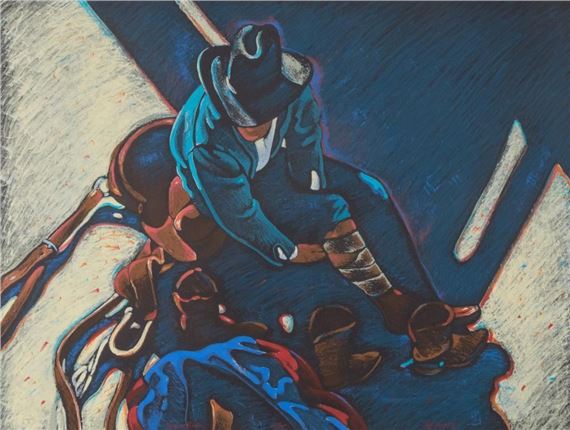 Howard Post | Bronc Rider | MutualArt