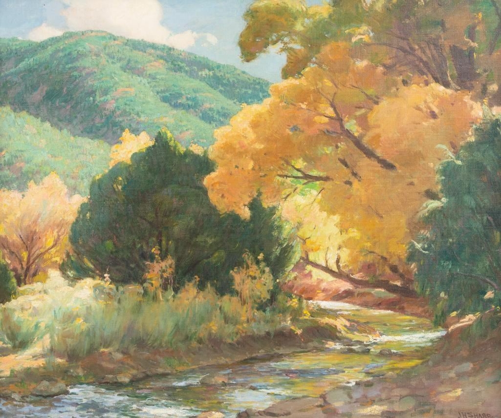 Joseph Henry Sharp | The Old Chief's Query | MutualArt