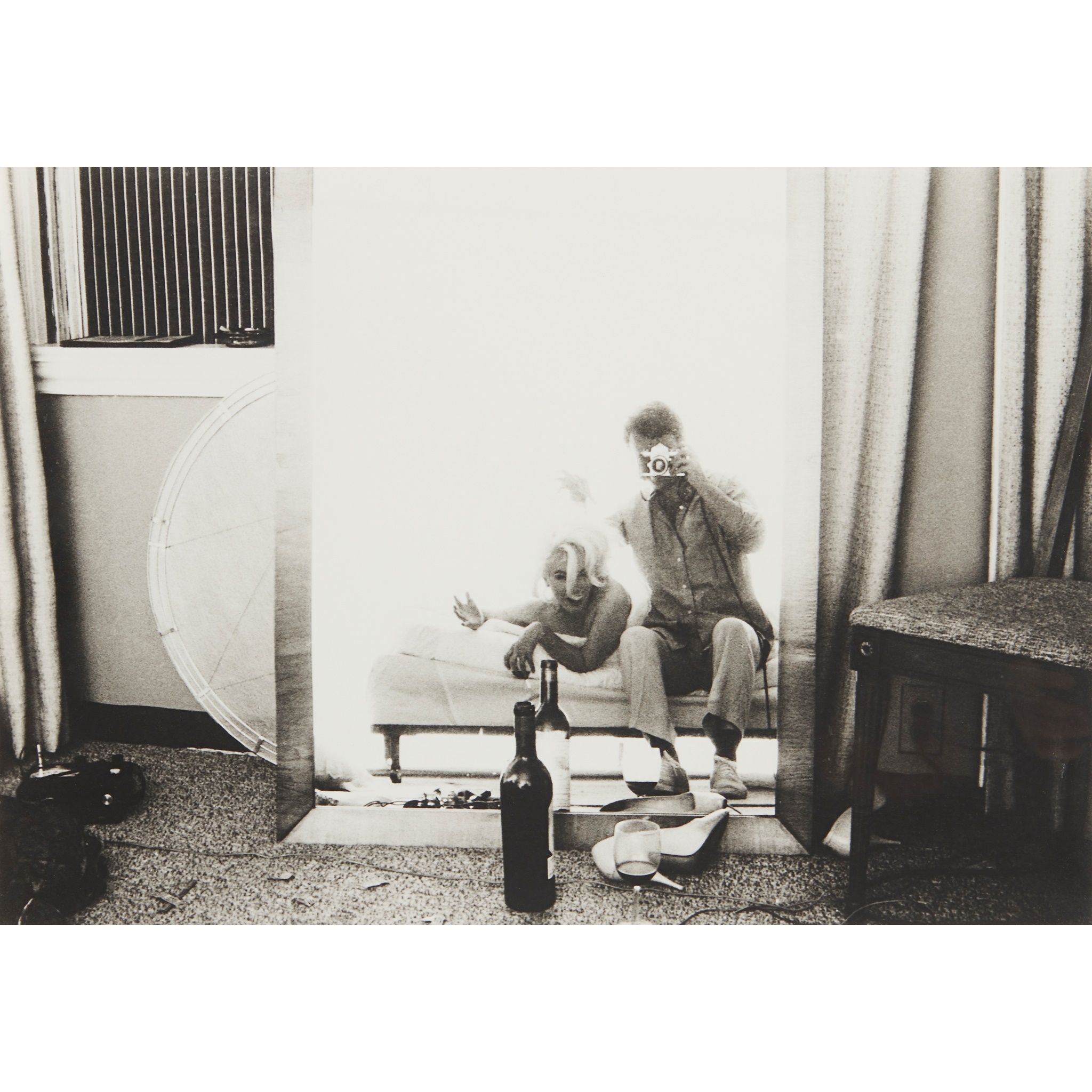Bert Stern | SELF-PORTRAIT WITH MARILYN MONROE (FROM THE LAST SITTING ...