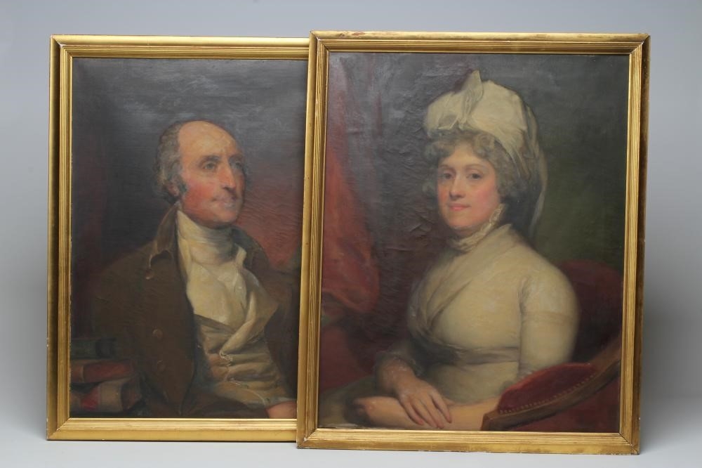 Maud Porter | Portraits of John Ashley and his wife Sarah (nee ...