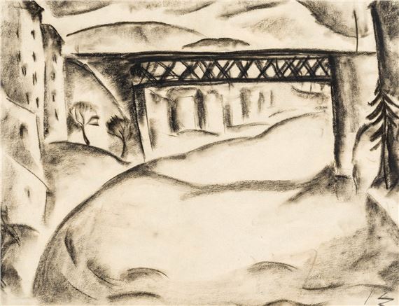 Ignaz Epper | Bahnbrücke über die Limmat | MutualArt