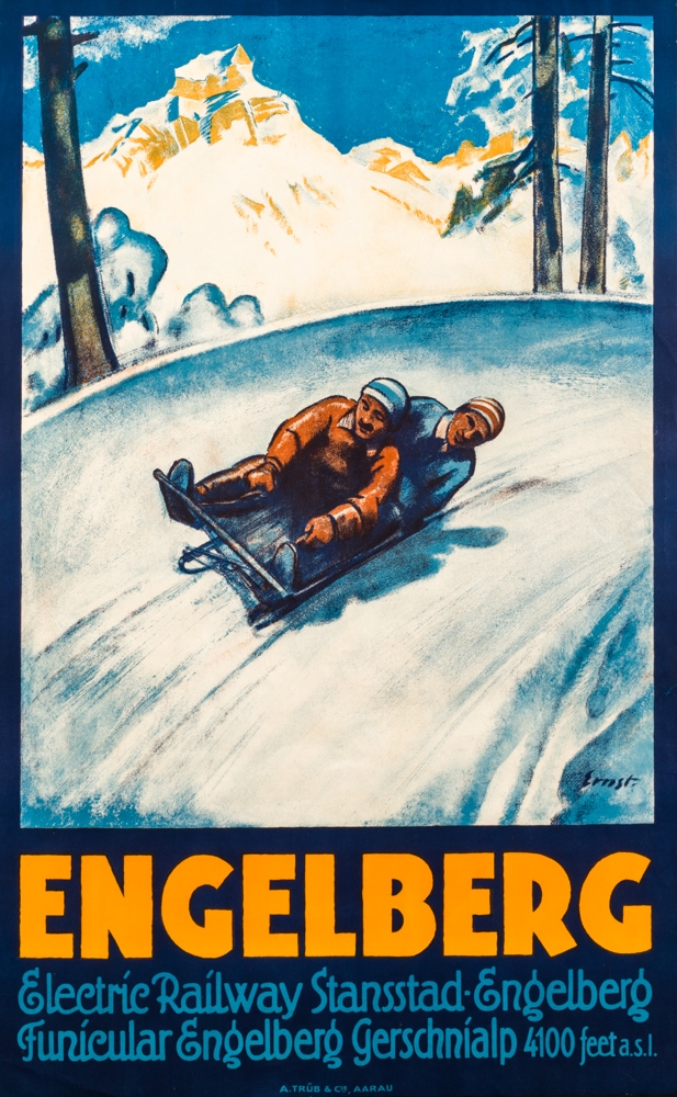 Otto Ernst | Plakat Engelberg (1925) | MutualArt
