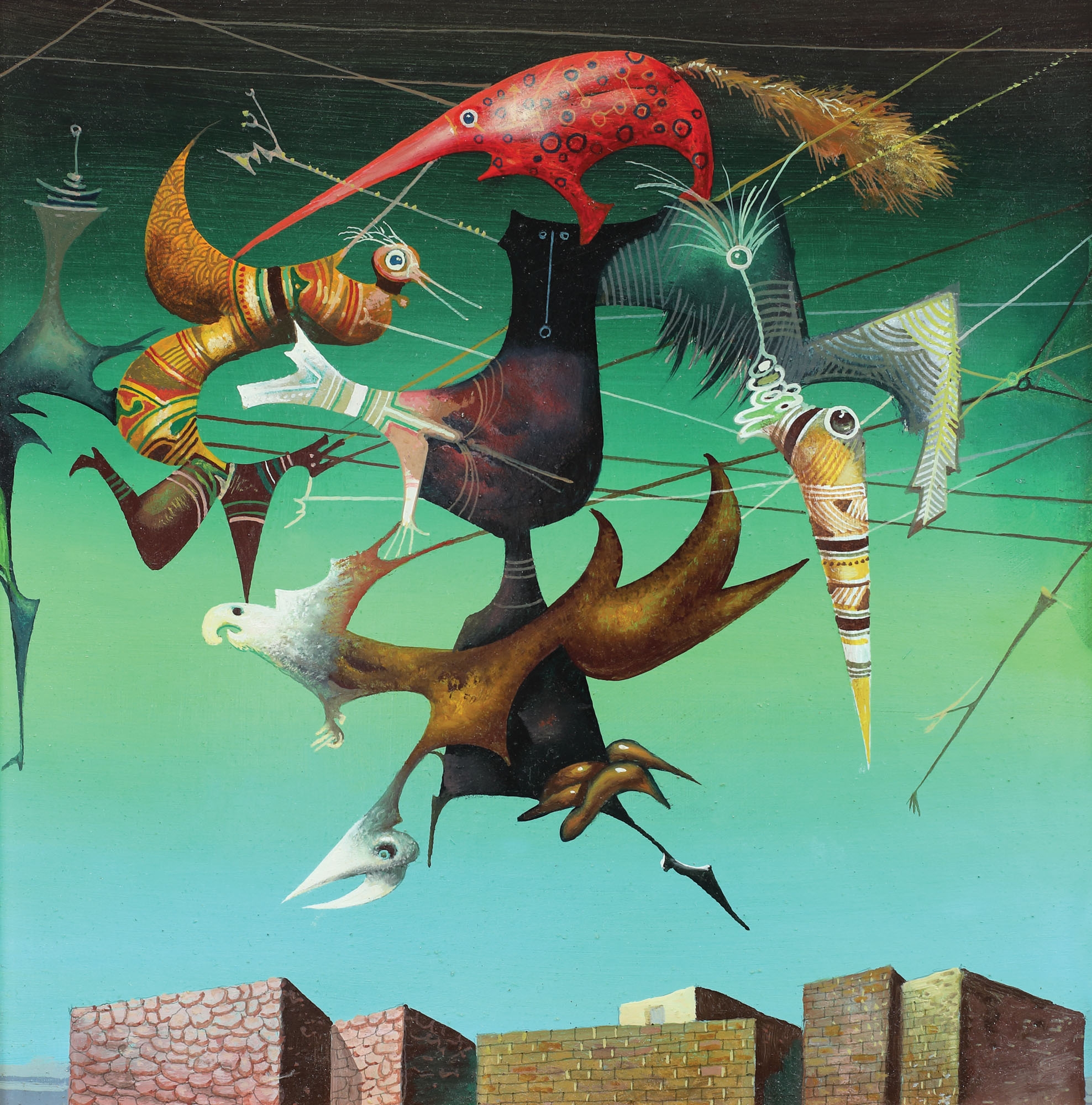 Jules Perahim | Ecoul și ecoul său (L'echo et sa multiplication) (1986) | MutualArt