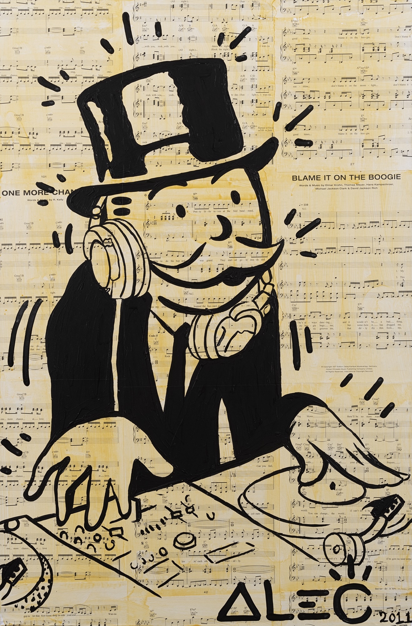 Alec Monopoly | DJ Monopoly (2011) | MutualArt