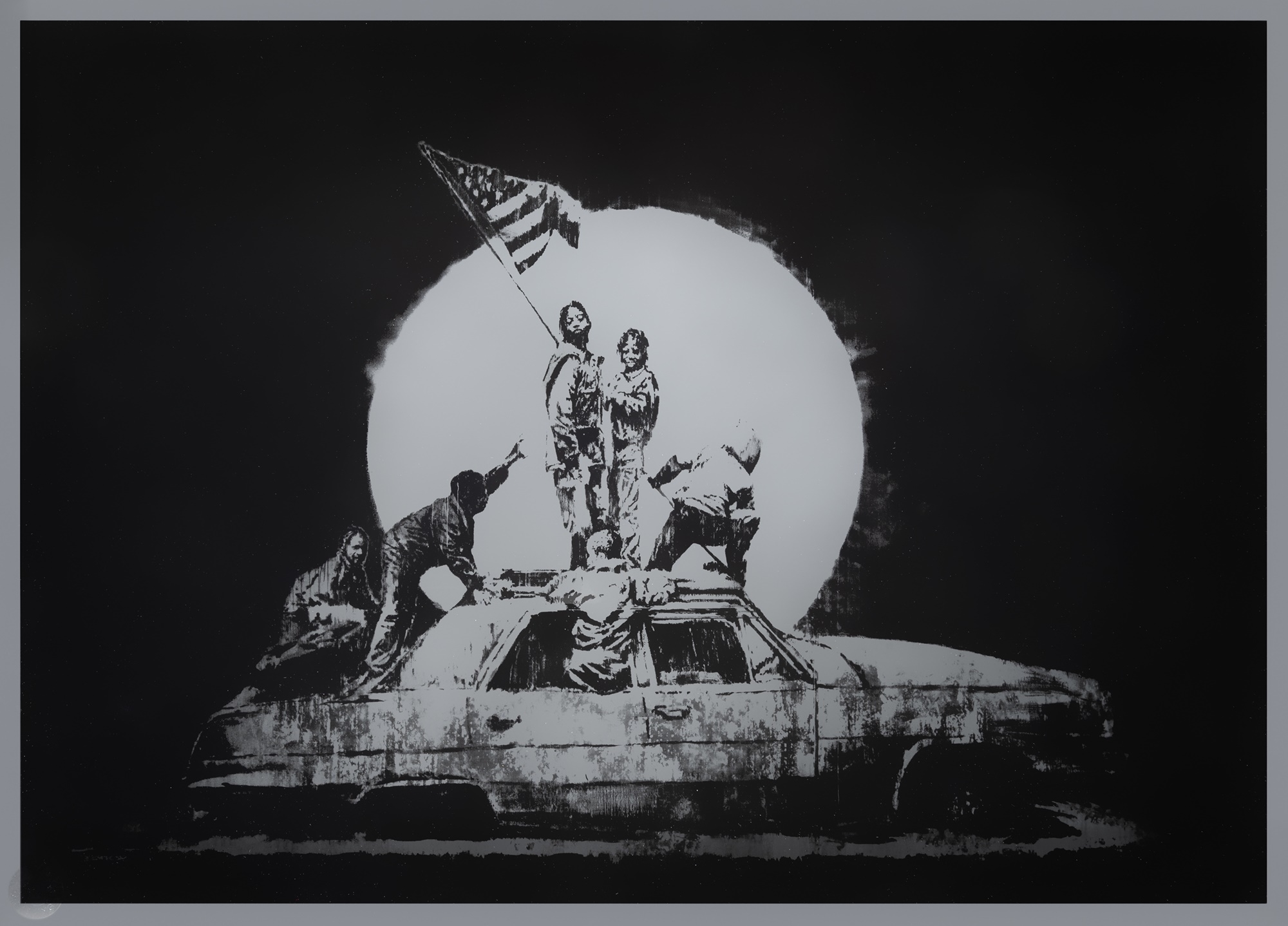 Banksy | Flag (2006) | MutualArt