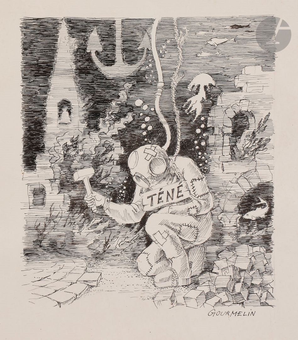 Jean Gourmelin | The Thinkers have clogs | MutualArt