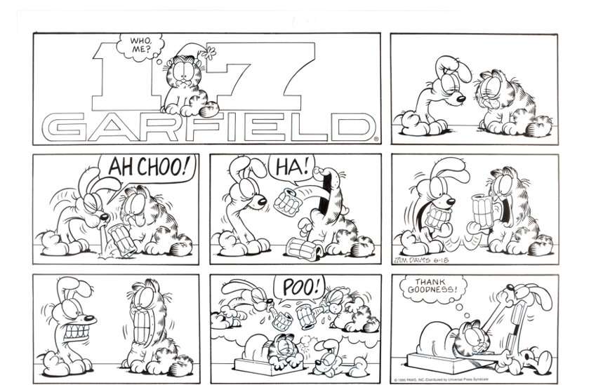 Jim Davis | Garfield | MutualArt