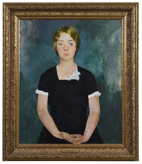 Charles Webster Hawthorne | Portrait of Ruth Wilkerson | MutualArt