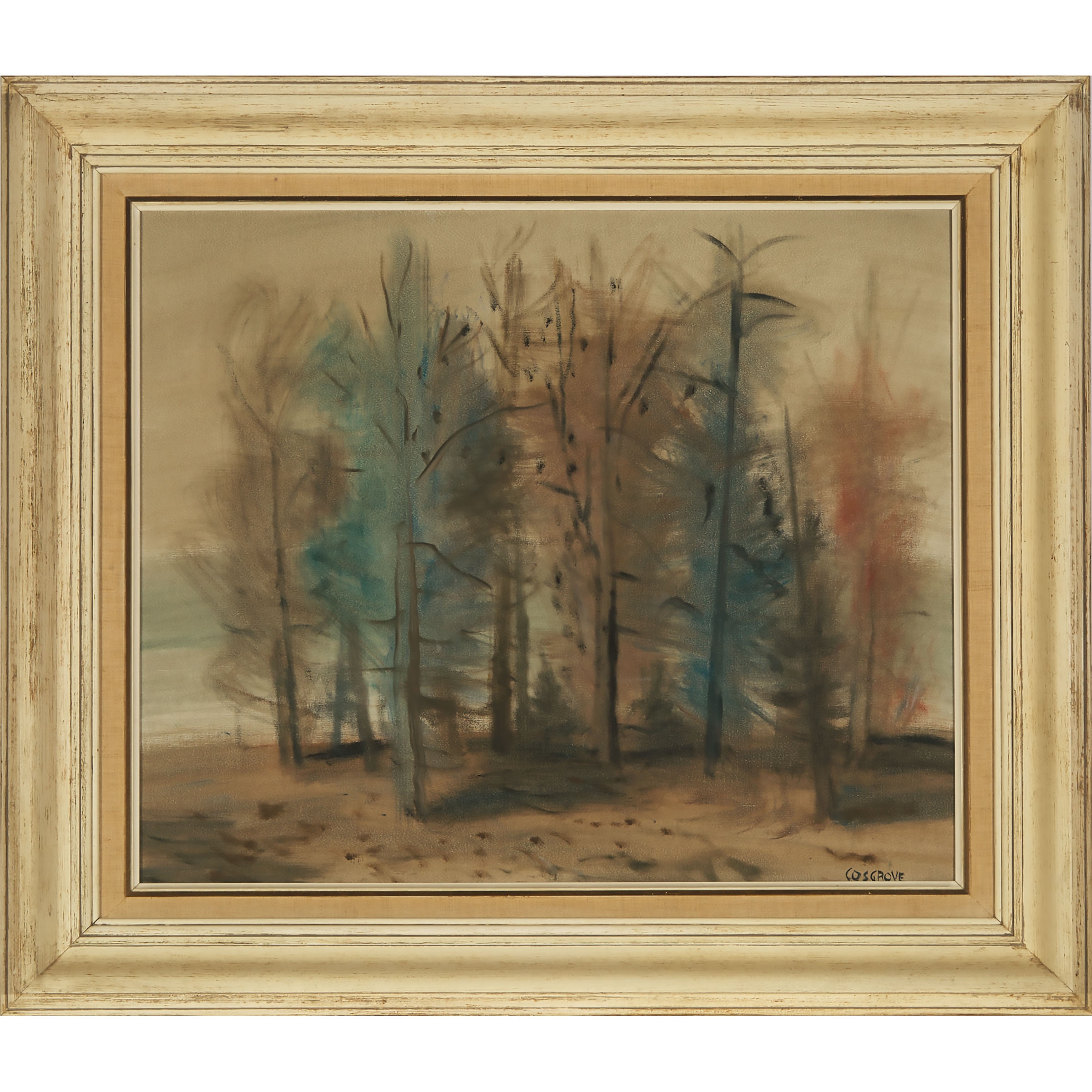 Stanley Cosgrove | THE BLUE TREES | MutualArt
