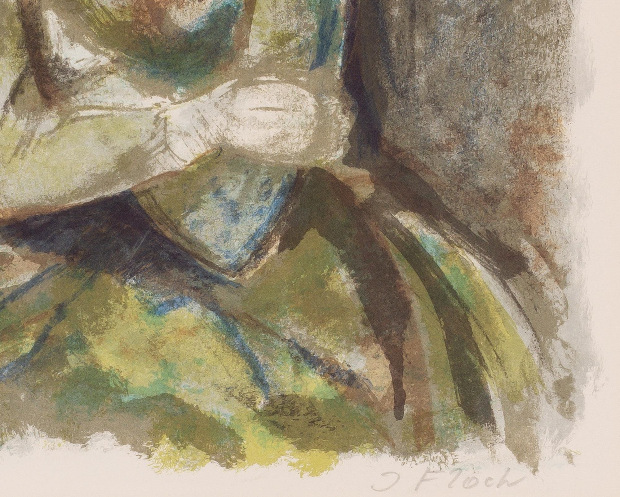 Joseph Floch | Seated Nude with Chair | MutualArt