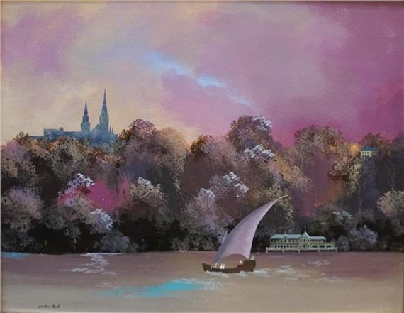 Jonathan Routh | Shoals on the Potomac | MutualArt