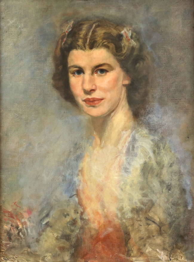 David Jagger | Portrait of a young lady | MutualArt