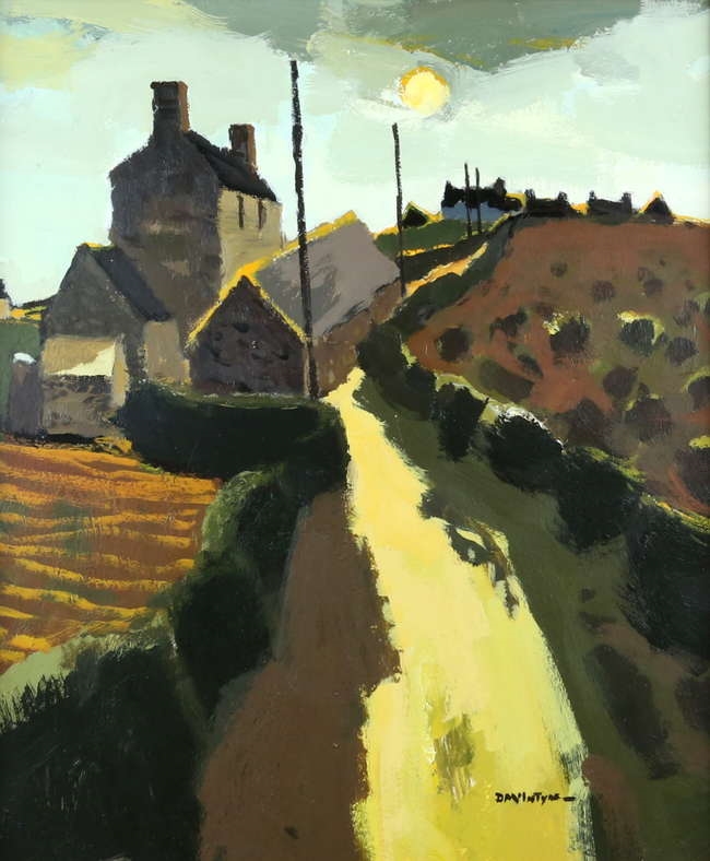 Donald McIntyre | Red Roof Cellardyre | MutualArt