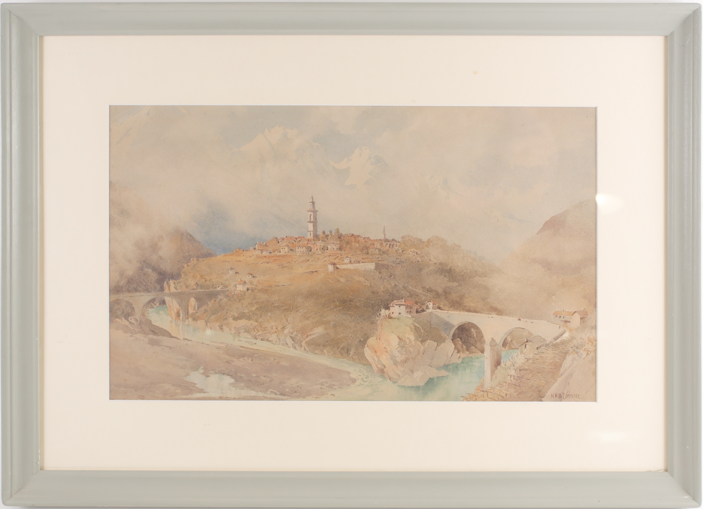 Henry Richard Beadon Donne | Alpine village | MutualArt