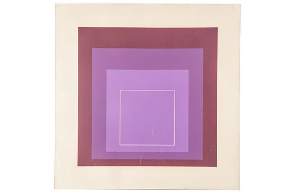 Josef Albers | White Line Square I (1966) | MutualArt