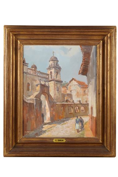 Edgardo Coghlan | BESIDE THE BASILICA (1970) | MutualArt