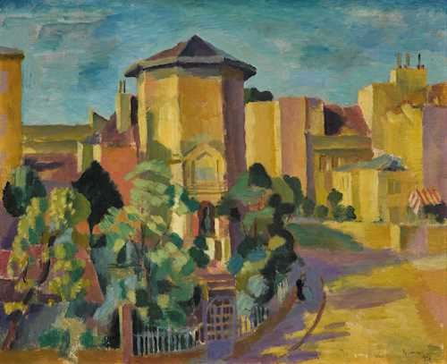 Wilhelm Gimmi | Château d'eau Montmartre (1915) | MutualArt
