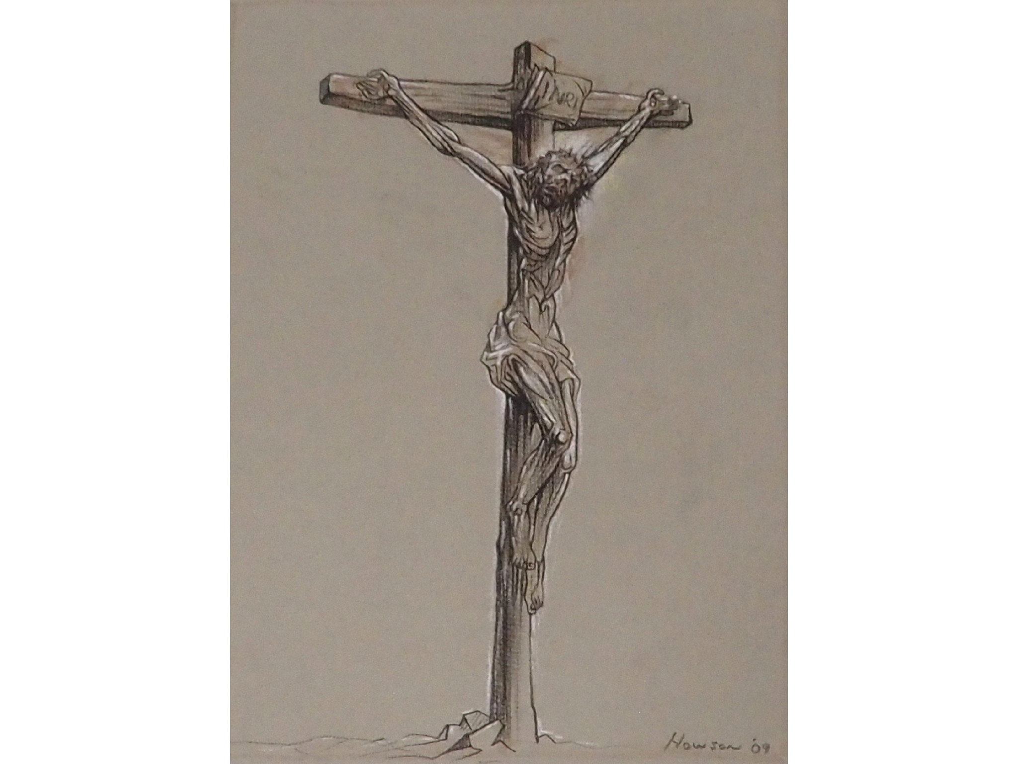 Peter Howson Obe | CHRIST CRUCIFIED (2009) | MutualArt