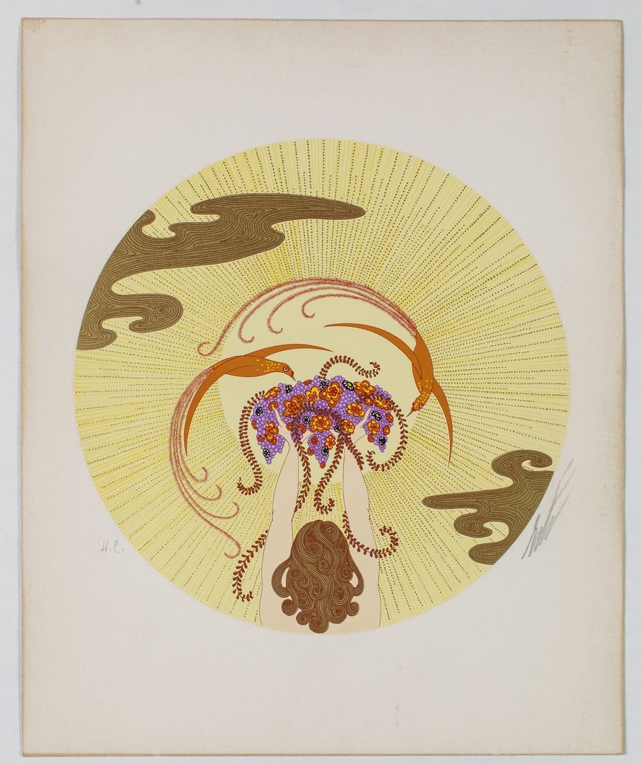 Erté | Offerings to the Phoenix | MutualArt