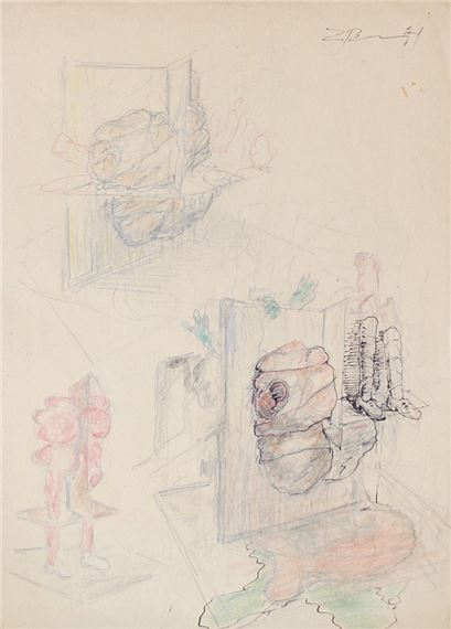 Zdenek Beran | Character study (1971) | MutualArt