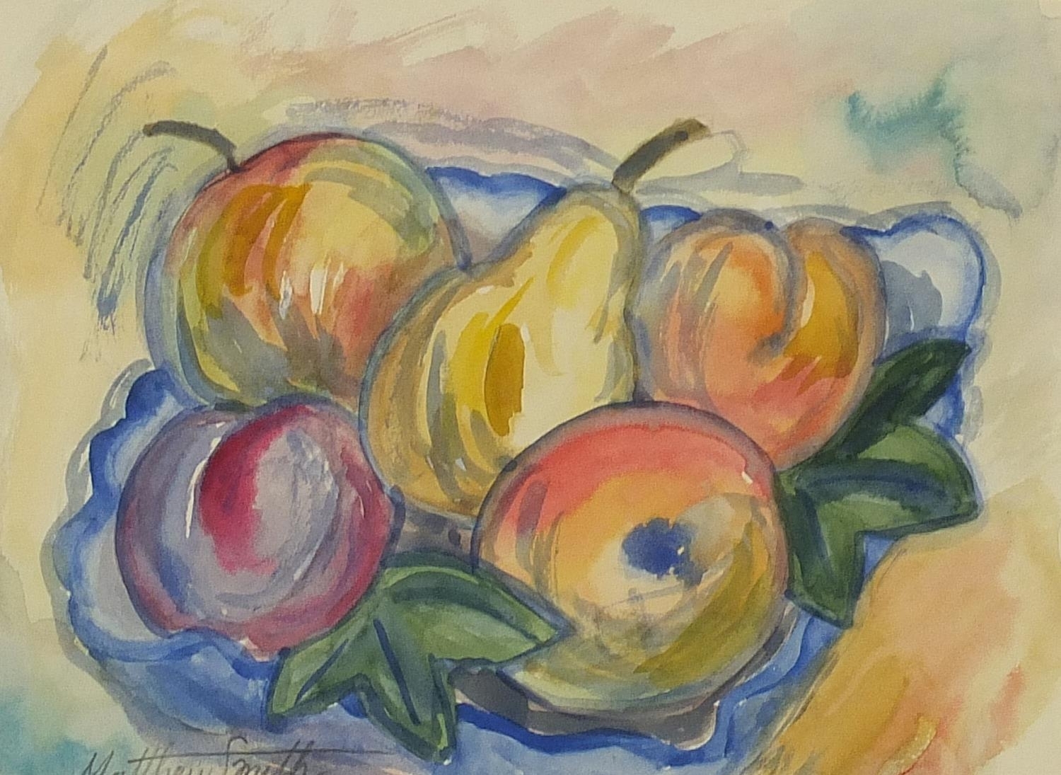 Matthew Arnold Bracy Smith | Still life fruit | MutualArt