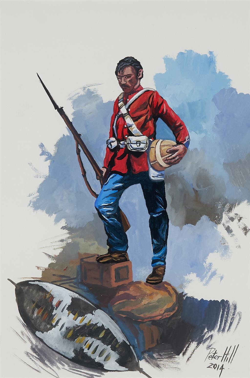 British Soldiers Revolutionary War Drawings