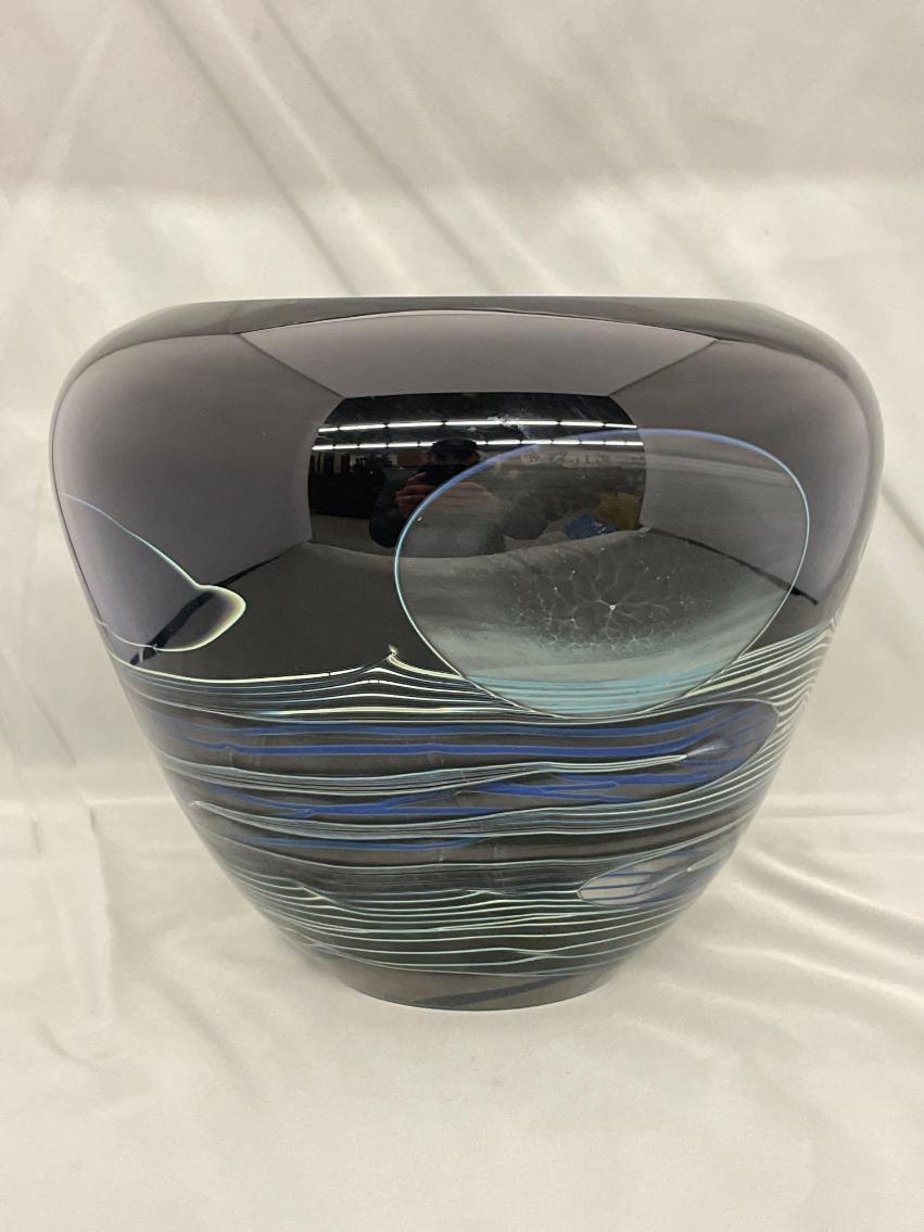 John Conrad Lewis | Moonscape Vase (1979) | MutualArt