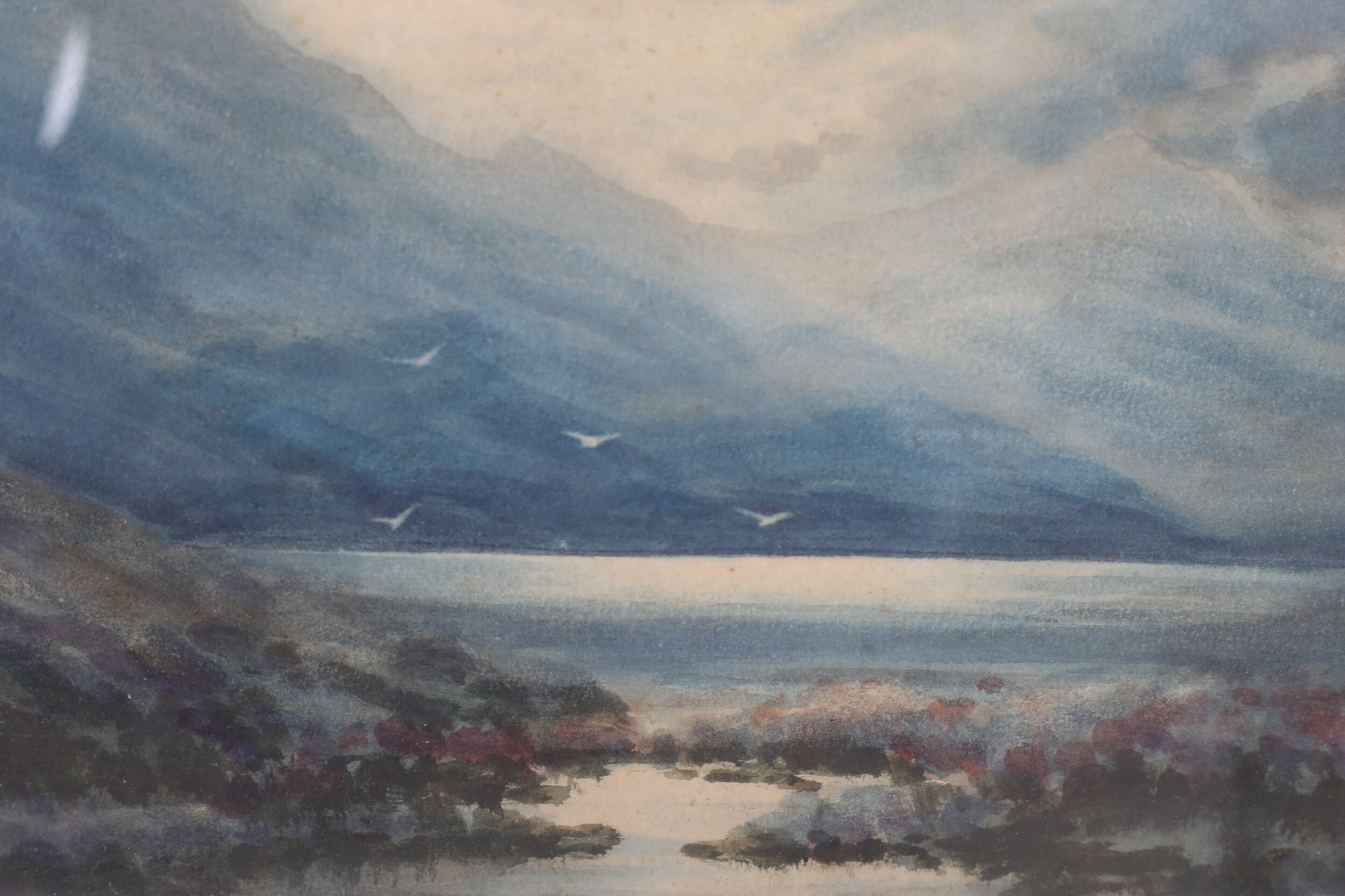 William Percy French | MOUNTAIN AND LAKE SCENE | MutualArt