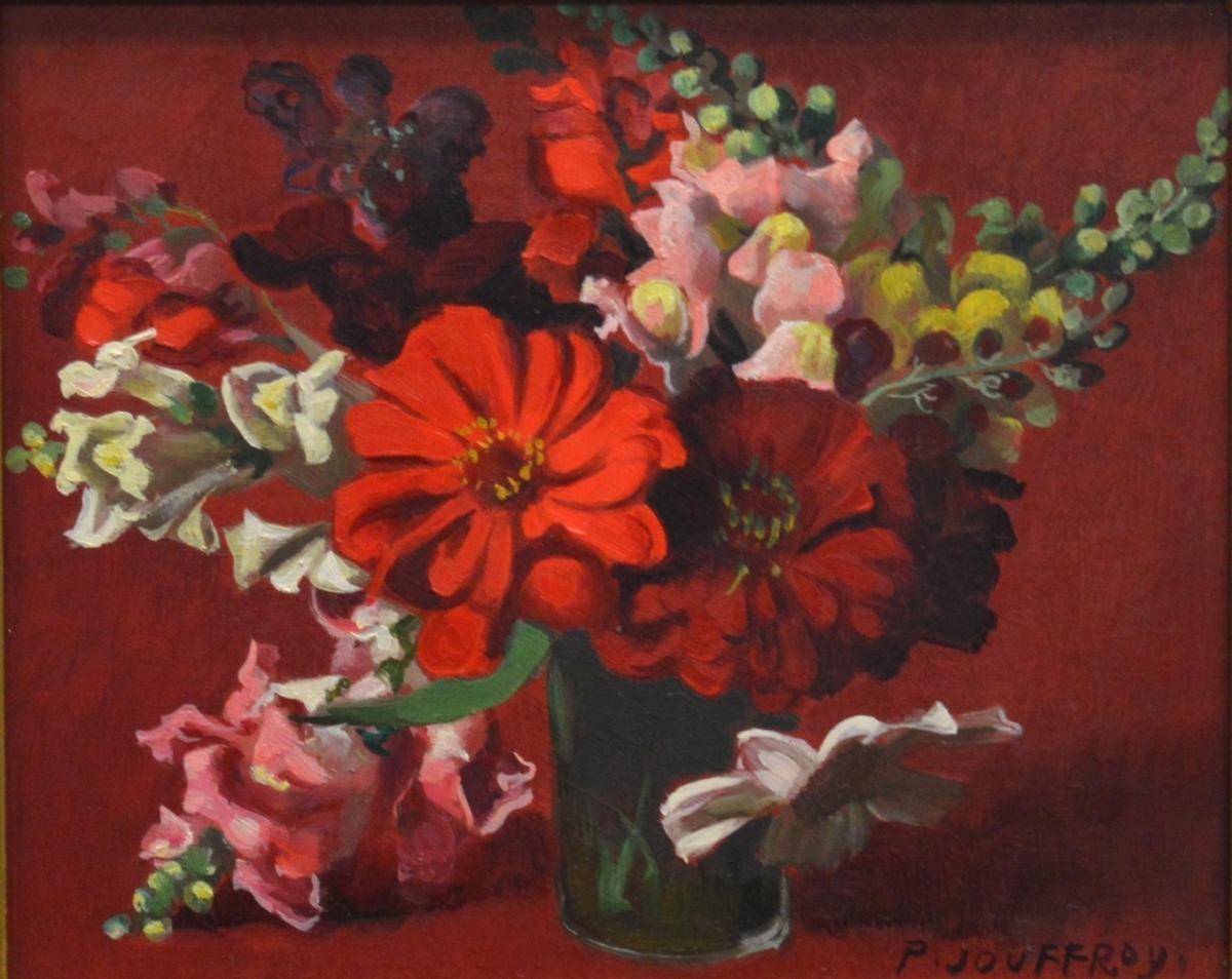 Pierre Jouffroy | BOUQUET DE FLEURS ROUGE | MutualArt