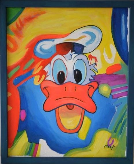 Peter Max | Donald Duck | MutualArt