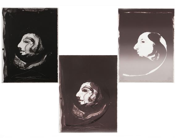 Nathan Oliveira | Composite Head, Rainbow Head and Two Heads (1972 ...