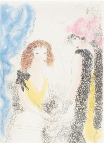 Marc Chagall | Two Women | MutualArt
